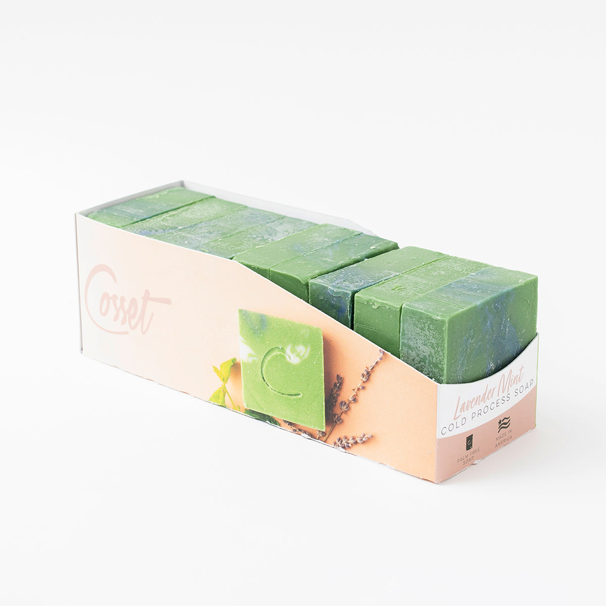 Lavender Mint - Cold Process Palm Free Soap Box Set — Cosset, Inc